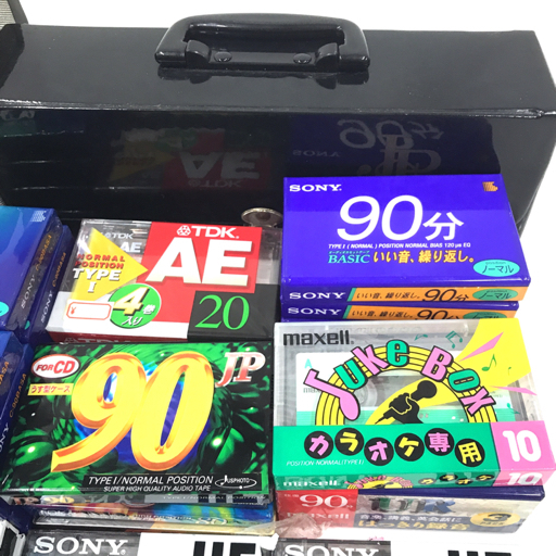 SONY HF60c オールラウンドカセット ベーシックカセット90分 他 maxell Juke Box 等 カセットテープ まとめセット ...