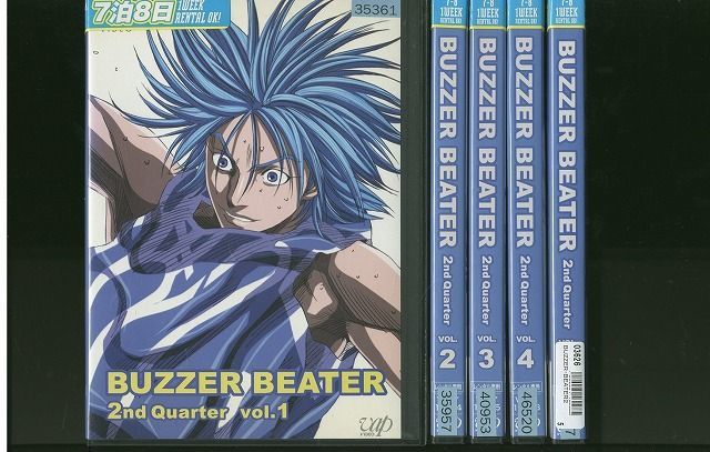 DVD BUZZER BEATER 2nd Quarter 全5巻 レンタル版 RR09112(は行)｜売買されたオークション情報、yahoo ...