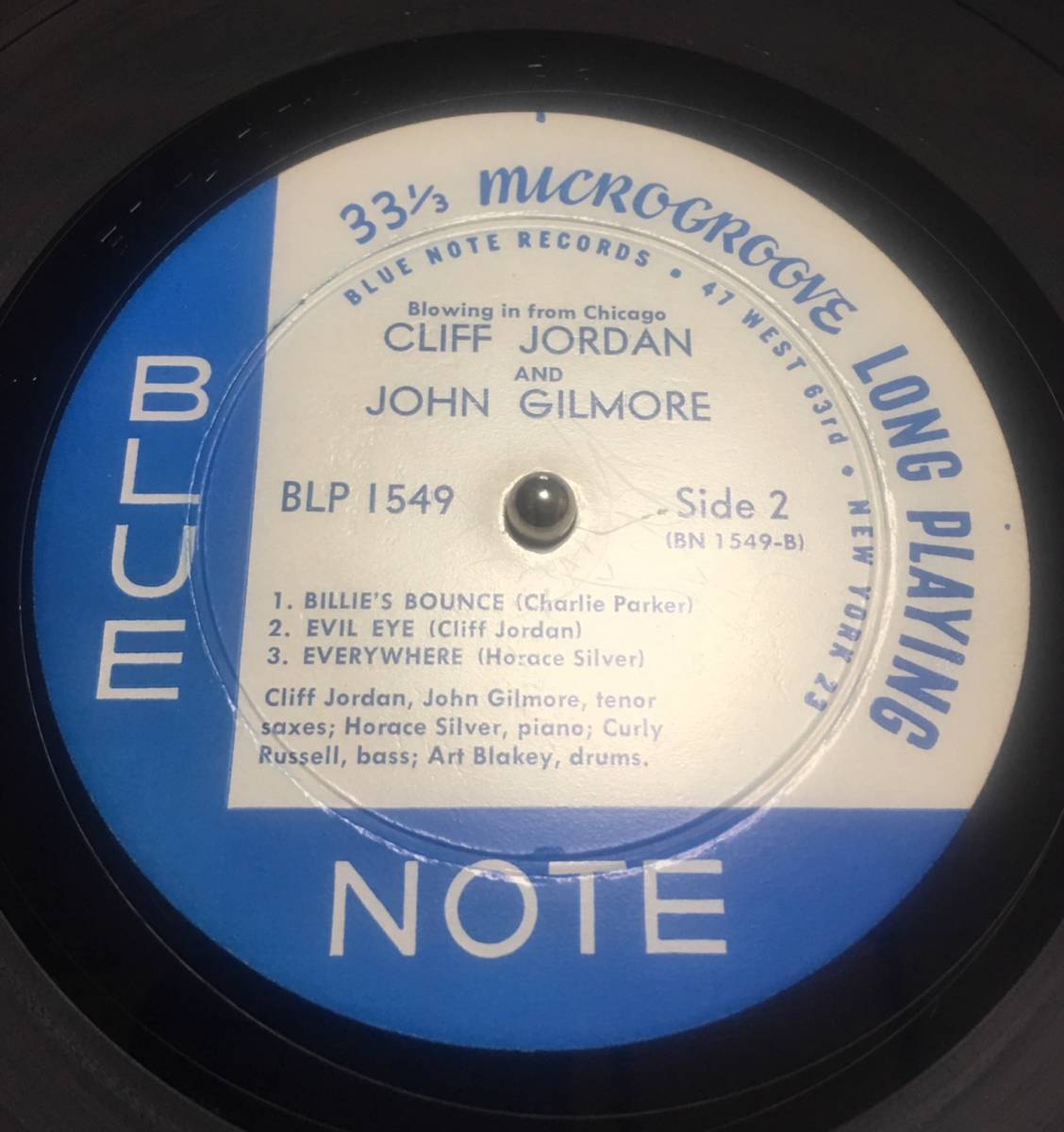 オリジナル/ Blowing in from Chicago Clifford Jordan John Gilmore Horace ...