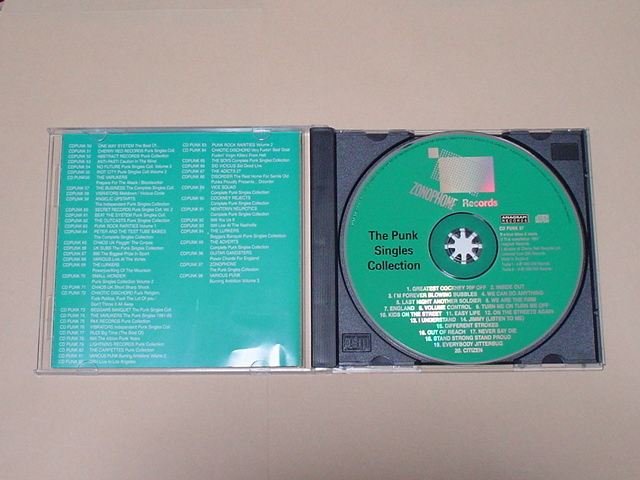 HARDCORE PUNK Oi STREET PUNK：Zonophone Records THE PUNK SINGLES ...