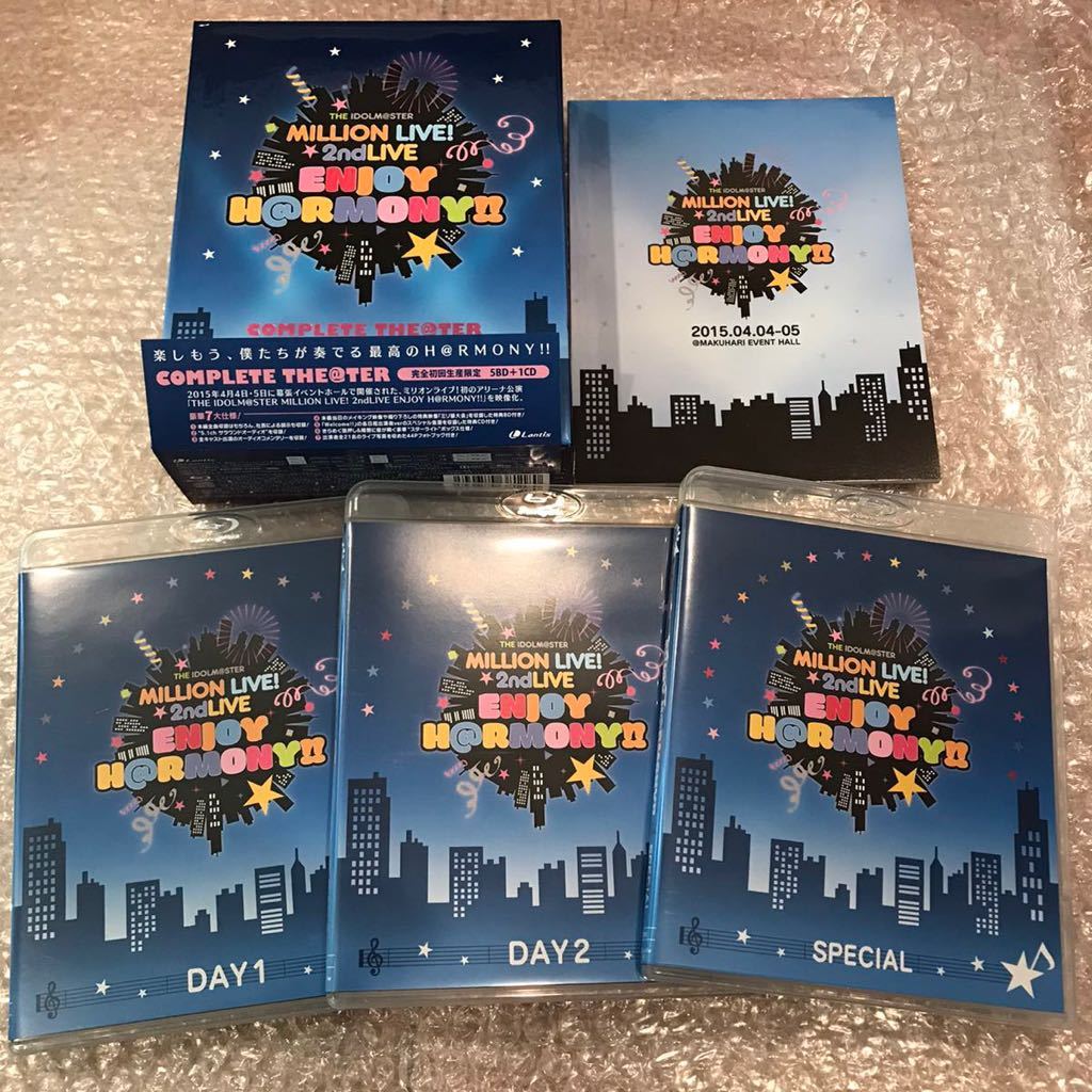 アイドルマスター ミリオンライブ THE IDOLM@STER MILLION LIVE 2ndLIVE ENJOY H@RMONY COMPLETE THE@TER Blu-ray 2nd ...