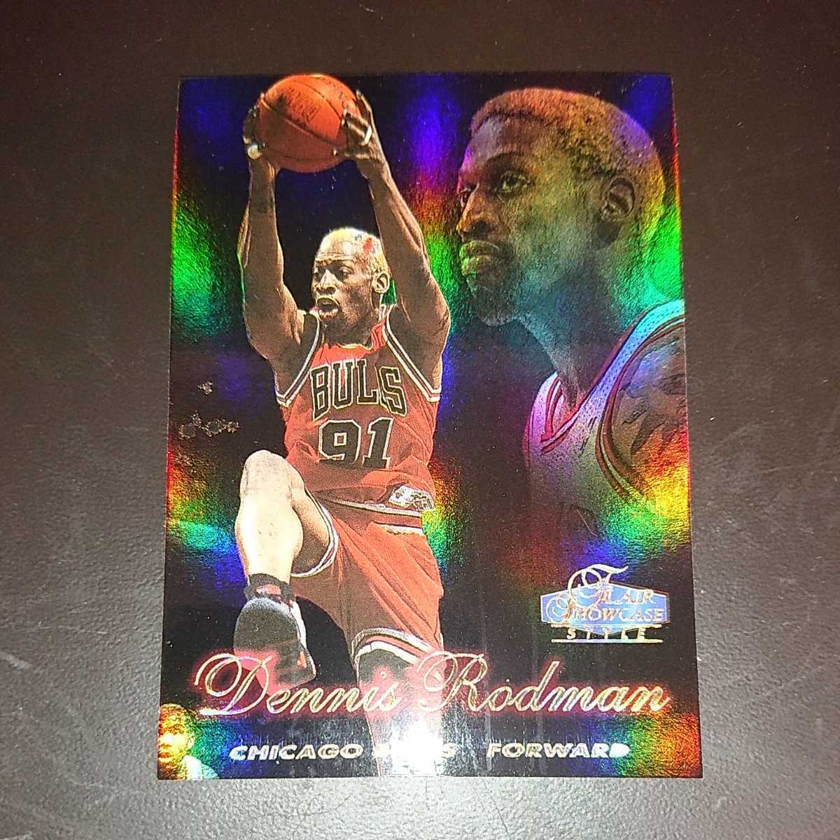97-98 Flair Showcase Row2 #13 Dennis Rodman デニス ロッドマン カード(Fleer、Sky Box ...
