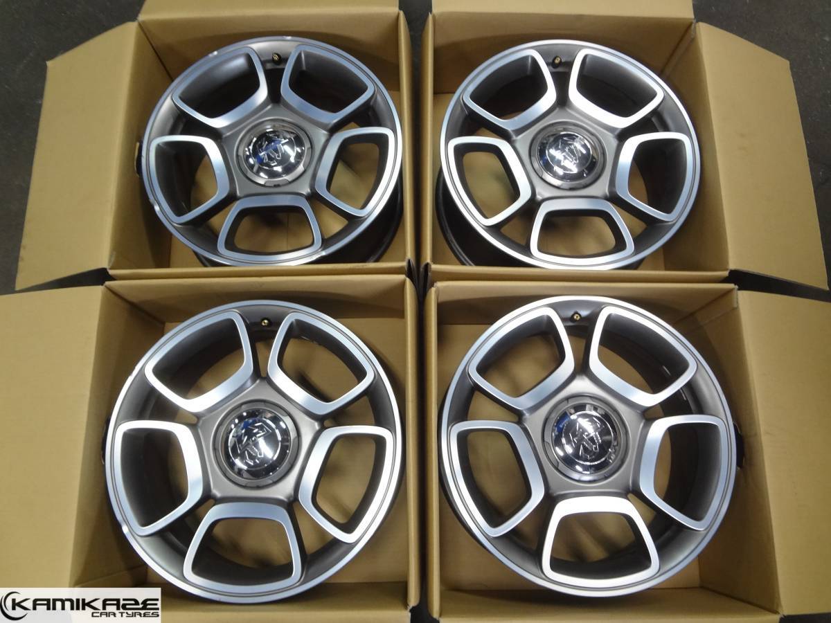 冬セット†アバルト フィアット 595 5ペタル 純正 4本 スタッドレス FIAT 205/40-17 ウィンター(スタッドレスタイヤ ...