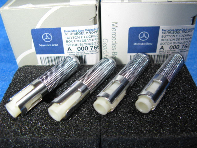 送料220円 Mベンツ 純正 ドアロックピン メッキ φ9.5 W205 C205 W213 C292 X253 GLS GLE GLC ...