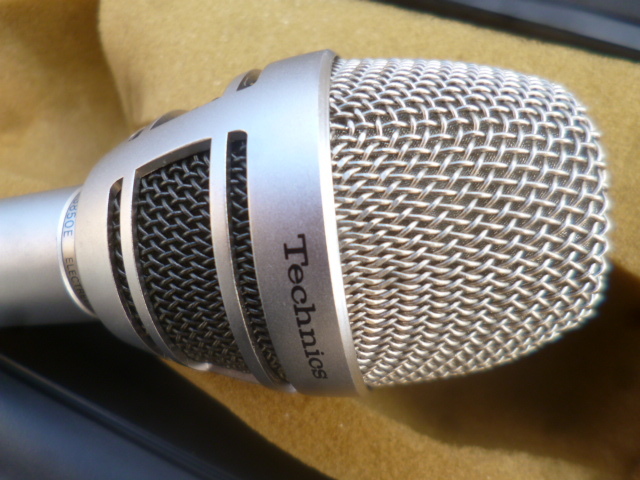 テクニクス Technics ELECTRET CONDENSER MICROPHONE RP-3850E 作動未確認ジャンク品(コンデンサー ...