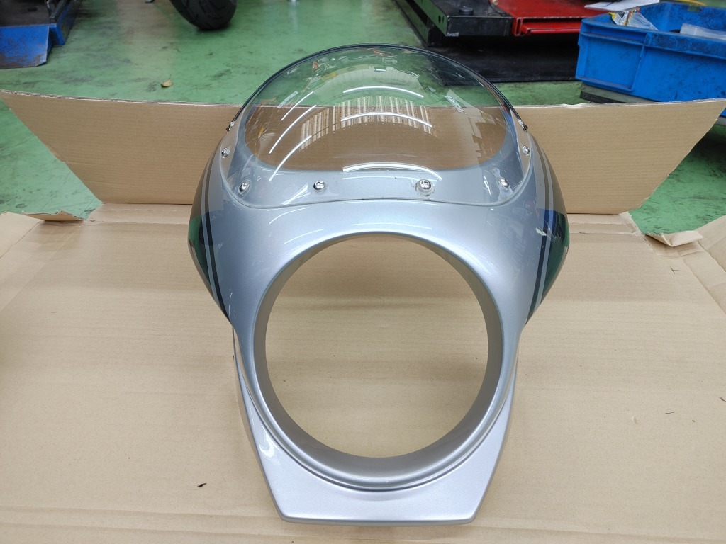 kawasaki カワサキ ゼファー750 RS ZEPHYR750 ZR750 ビキニカウル グレイ シルバー パール グレー GALAXY SILVER / PEARL GENTRY ...