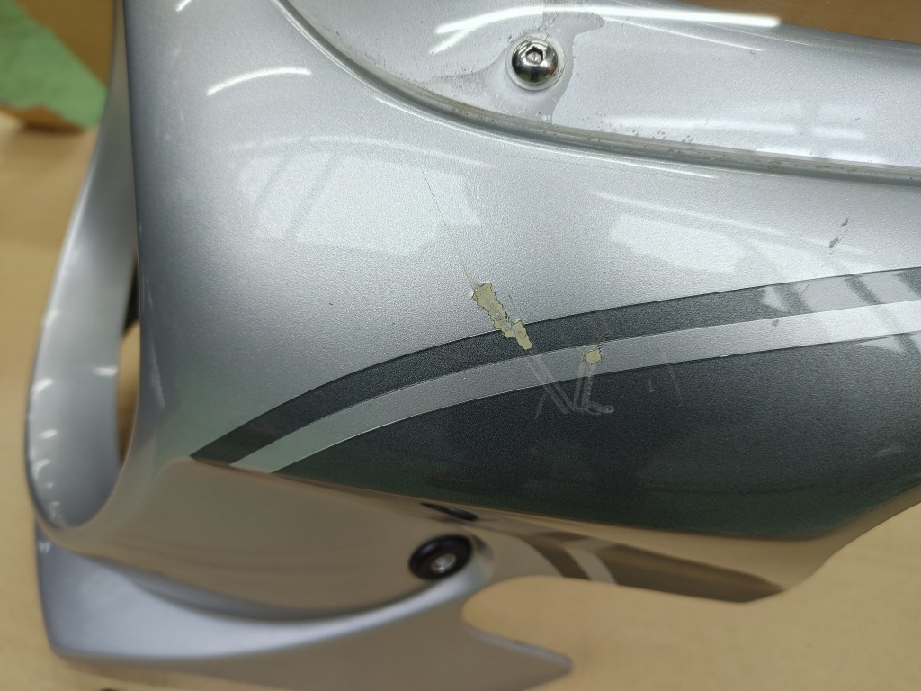 kawasaki カワサキ ゼファー750 RS ZEPHYR750 ZR750 ビキニカウル グレイ シルバー パール グレー GALAXY SILVER / PEARL GENTRY ...