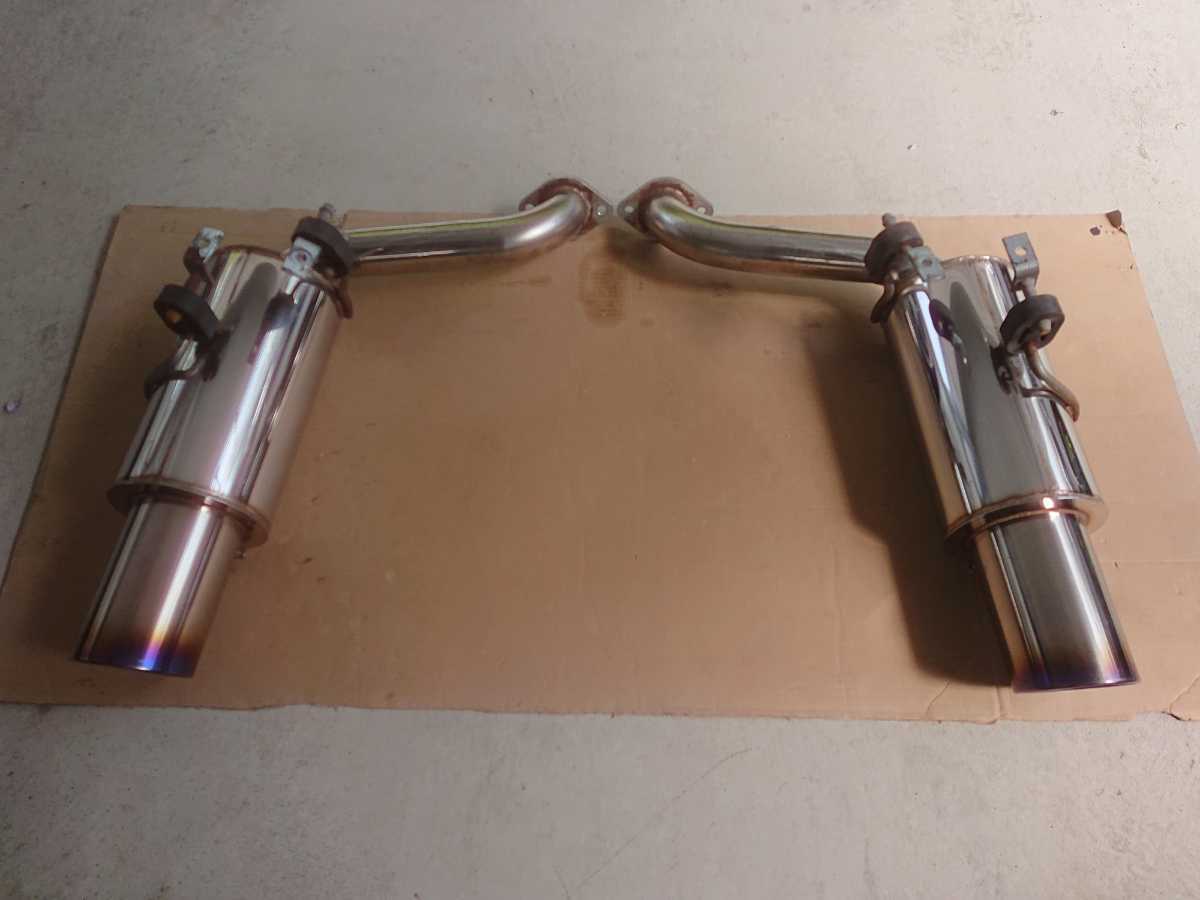 UZZ40ソアラ/レクサスSC430.ZEES-Gramble-Ti/ジーズグランブルチタン.オールステンレス砲弾型左右出しマフラー.チタン延長テール付(マフラー本体)｜売買されたオークション ...
