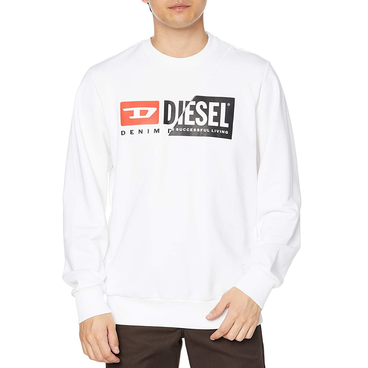13 DIESEL ディーゼル 本物 S GIRK CUTY ホワイト スウェット トレーナー size M A00349 0IAJH(Mサイズ)｜売買されたオークション情報、yahooの商品 ...