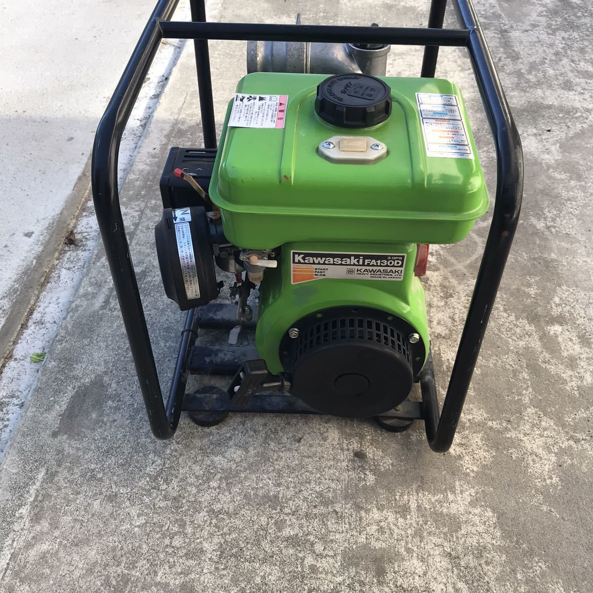カワサキ エンジンポンプ FA130D PE-50FC KAWASAKI 揚水ポンプ ジャンク品(ポンプ)｜売買されたオークション情報、yahooの商品情報をアーカイブ公開 - オークファン ...