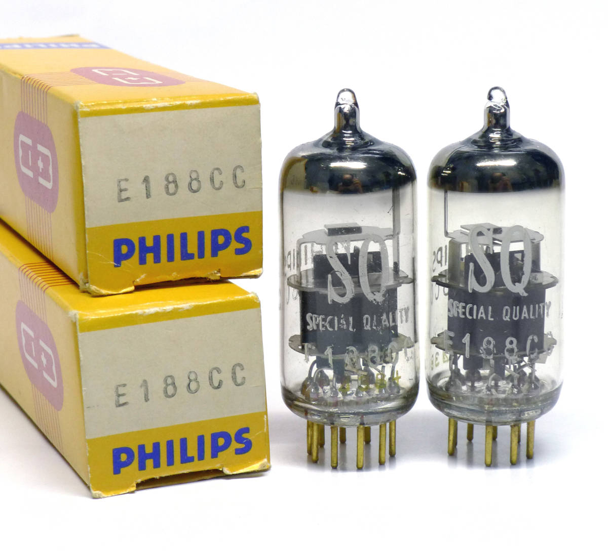 フィリップス Philips E188CC 7308 金メッキピン SQ高信頼管 保管品2本1組(真空管)｜売買されたオークション情報、yahooの商品情報をアーカイブ公開 - オークファン ...