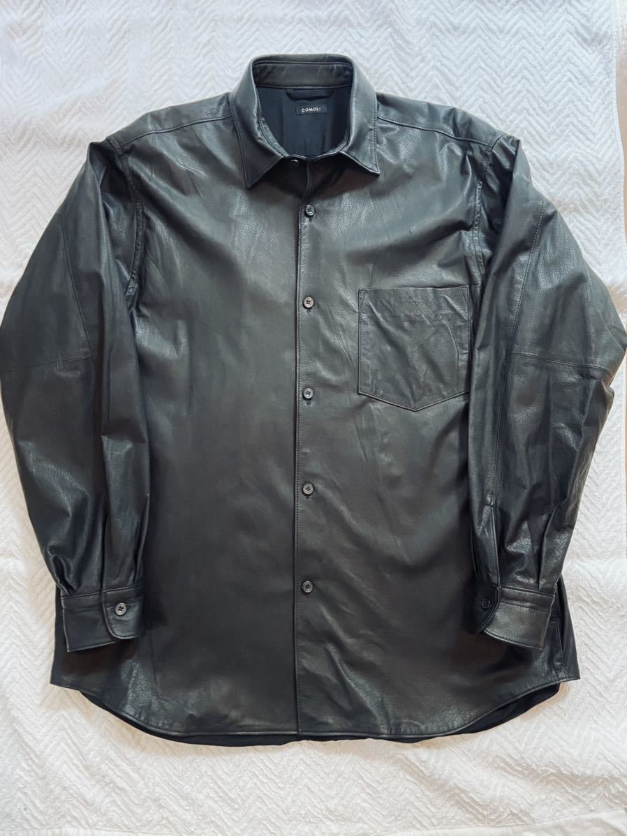 定価以下 サイズ 20AW COMOLI レザーコモリシャツ サイズ 2 Cristaseya auralee graphparper lechoppe タイロッケン 好きに(Mサイズ)｜売買 ...