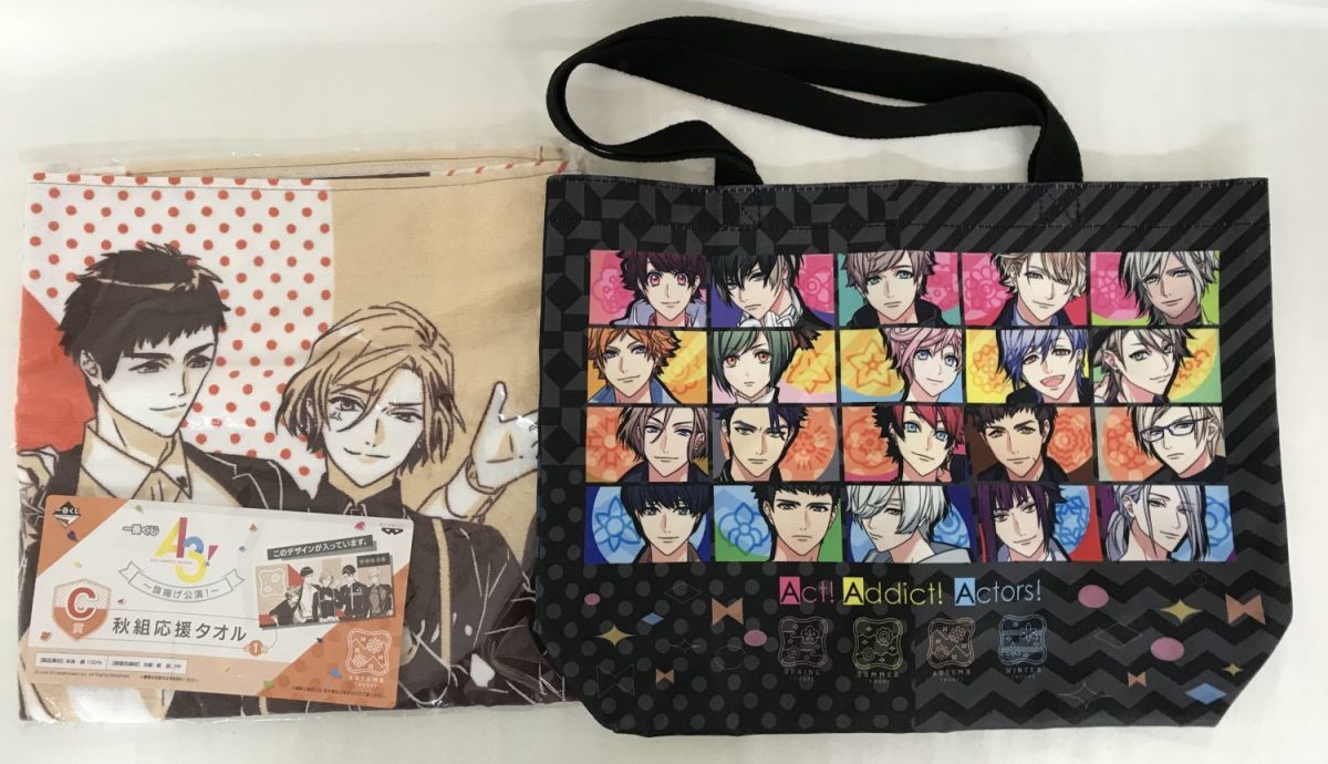 C02 グッズ A3 エースリー トートバッグ他まとめ売りセット 亀吉ぬいぐるみ 秋組応援タオル バースデータオル皇天馬(コミック、アニメグッズ)｜売買されたオークション情報、yahooの商品 ...