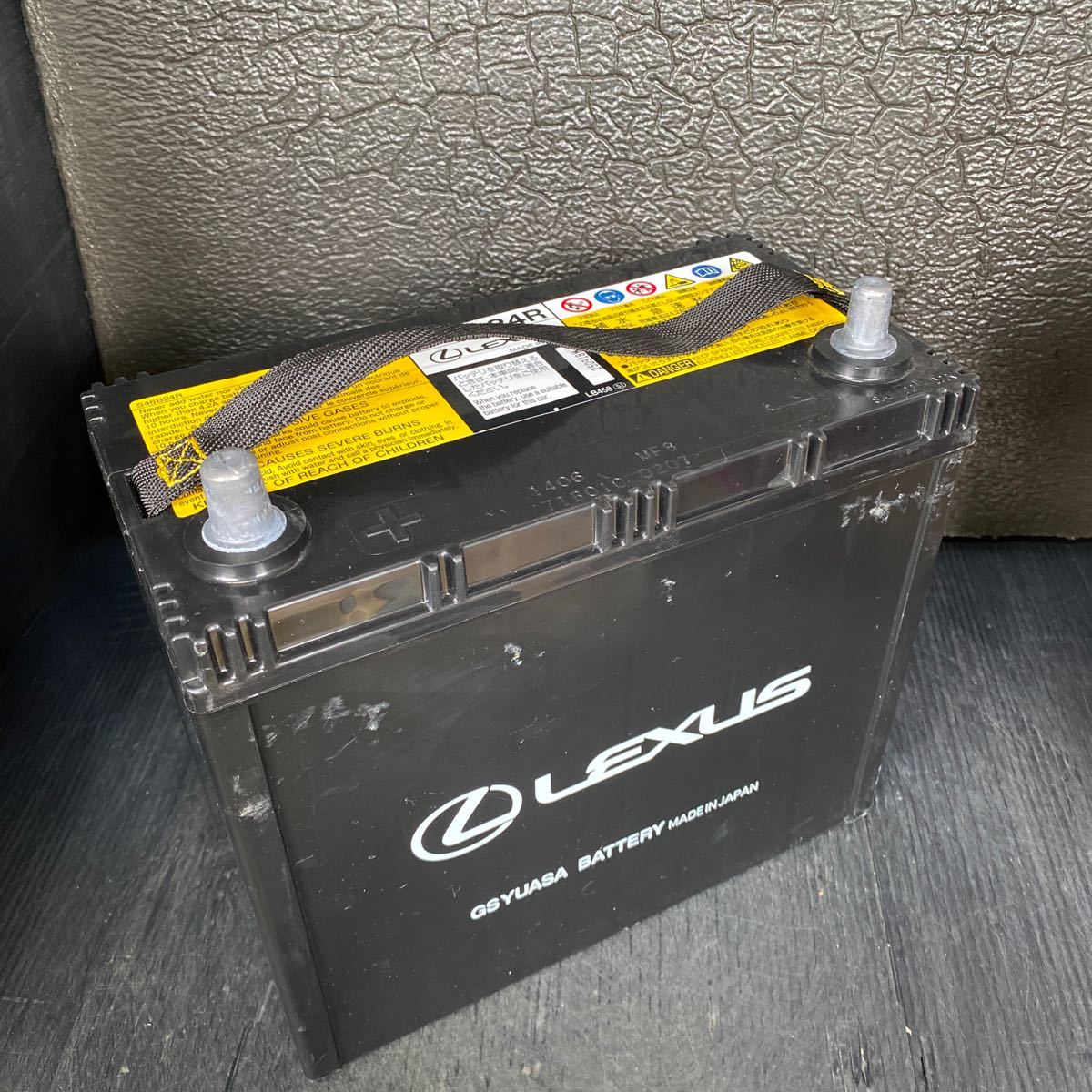 S46B24R Panasonic社製 LEXUS 補機用バッテリー 傷あり パナソニック レクサス エコカー用 バッテリー(R)｜売買された ...