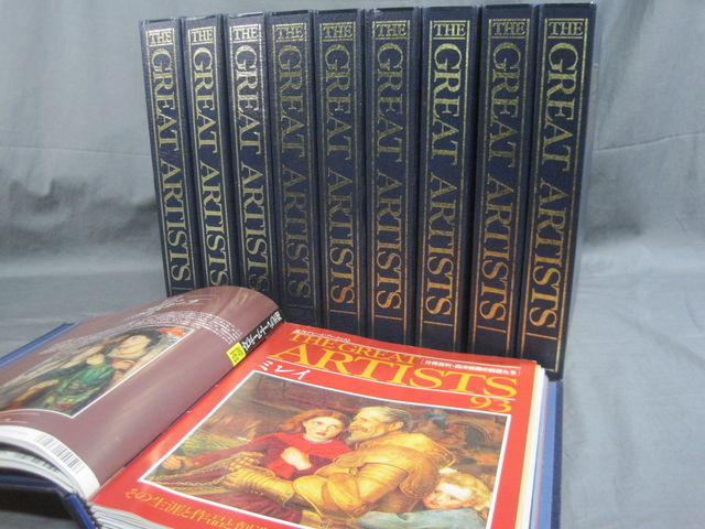 0E4C2 THE GREAT ARTISTS 週刊グレート アーティスト 全100巻 NO.100のみ欠 同朋舎出版 1994年 1995年 ...