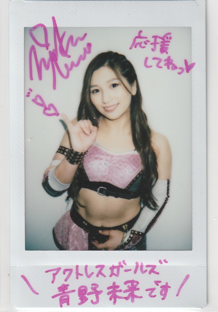 2020 BBM Ambitious 青野未来 直筆サイン入りチェキ 2/10 1of1(ベースボール･マガジン)｜売買されたオークション情報、yahooの商品情報をアーカイブ公開 ...