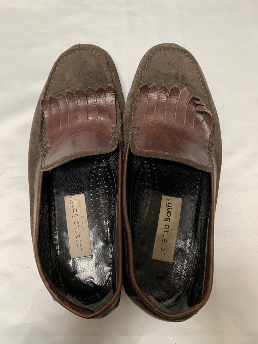 Made in Italy Banfiロレンツォ バンフィショートブーツ＋スリップオン2足 ALESSIO BALDUCCI 1足 合計4足を ...