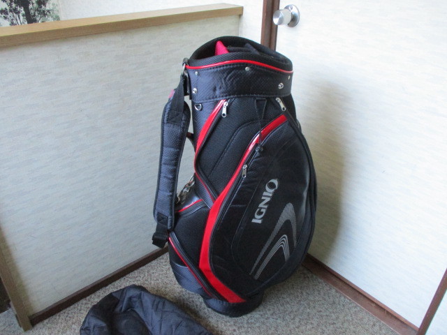 IGNIO 9型 キャデーバック(キャディバッグ)｜売買されたオークション情報、yahooの商品情報をアーカイブ公開 - オークファン（aucfan.com）