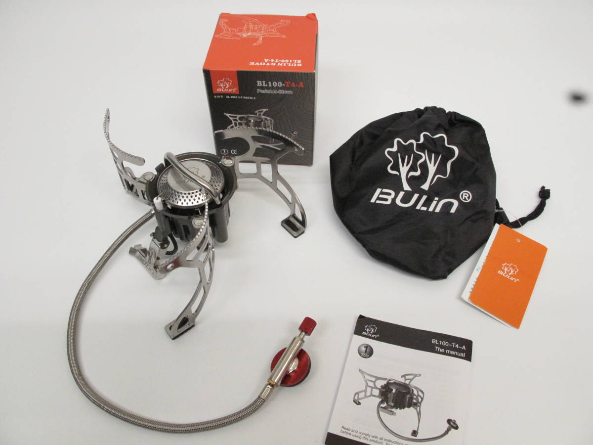 F7a壱 品 BULIN BL100 - T4 - A ストーブ シングルバーナー アウトドア キャンプ 野外調理 コンパクト(キャンプ、アウトドア用品)｜売買されたオークション情報 ...