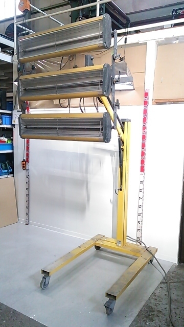 1円スタート Trisk 赤外線乾燥機 ETS3 塗装乾燥 自動車板金塗装 三相200V ジャンク品 A6049 店舗引取り限定(その他 ...