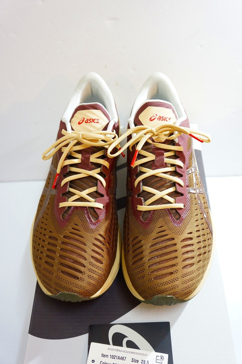 20SS ASICS アシックス × AFFIX WORKS アフィックス NOVABLAST ノヴァブラスト スニーカー 茶 BROWN 1021A467-200 US10 28cm ...