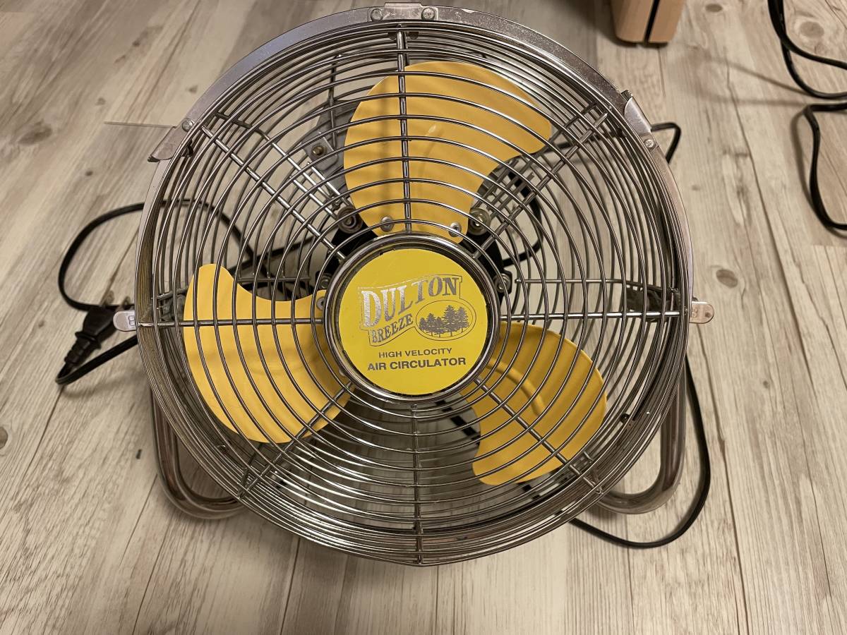 DULTON サーキュレーター 扇風機 イエロー ダルトン CH99-E02 黄色 イエロー プリズメイト PRISMATE ドウシシャ(サーキュレーター)｜売買されたオークション情報 ...