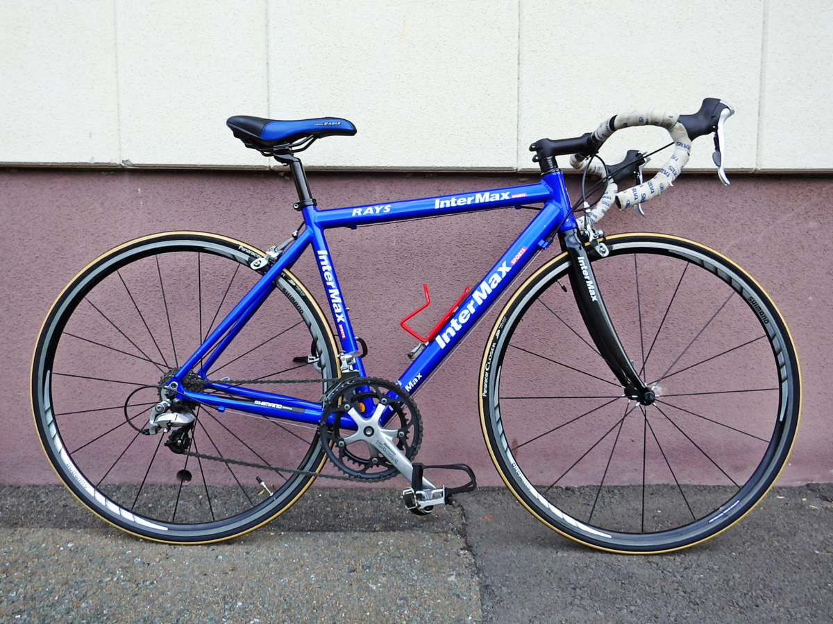 激安 INTERMAX SPORTS RAYS/インターマックス スポーツ レイズ/ ブルー 青/ サイズ49/ ロードバイク/ SHIMANO TIAGRA HN(480mm～)｜売買された ...