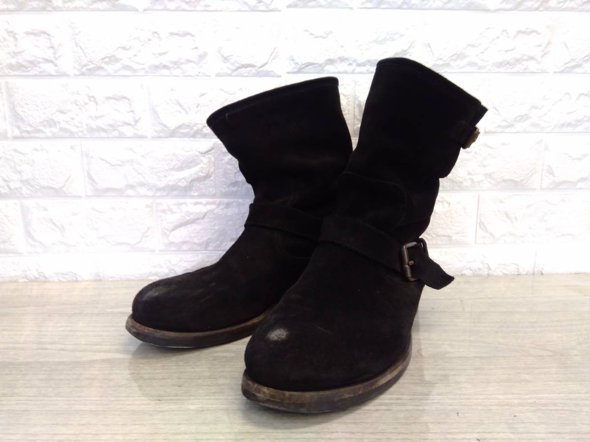 BUTTERO ブッテロ B4425 スエード エンジニアブーツ メンズ ブラック 42(男性用)｜売買されたオークション情報、yahooの ...