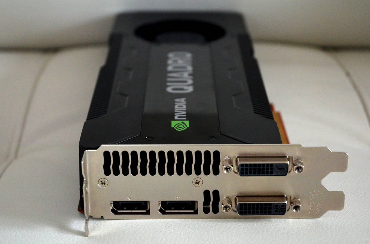 Nvidia Quadro K5000 for Mac / ECC対応 GDDR5 4GB / 10bit プロフェッショナル高解像度GPU ...