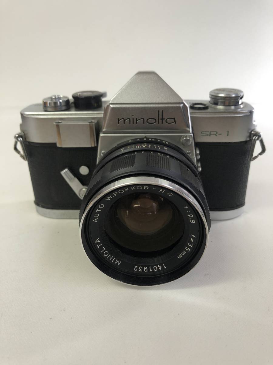 カメラ minolta SR-1 1:2.8 f=35mm ミノルタ m412.7(ミノルタ)｜売買されたオークション情報、yahooの商品 ...