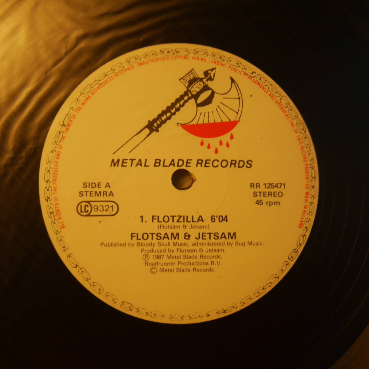 アナログ FLOTSAM AND JETSAM / FLOTZILLA NETHERLANDS RR-125471(一般)｜売買された ...
