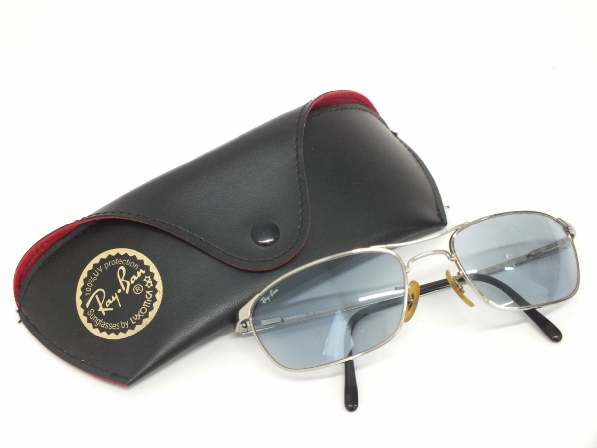 RayBan/レイバン サングラス ラプター RB3132 003/46 56 18 ブルー系レンズ ケース付き(サングラス)｜売買された ...