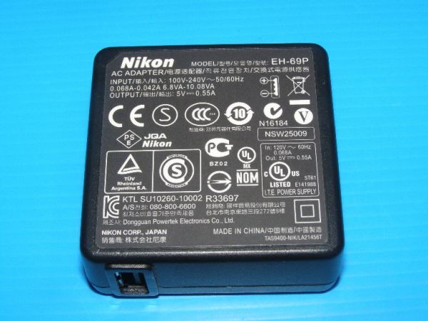 純正/送料：198円 NIKON COOLPIX EH-69P+USBケーブルUC-E6 ＝UC-E16 U-E17(ニコン)｜売買された ...