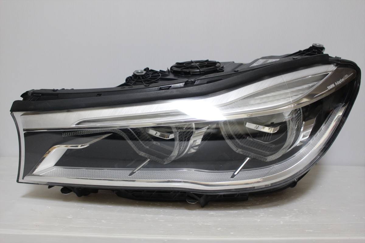 BMW 7シリーズ G11 G12 純正 左 LED/AHL ヘッドライト 63117408707 / 7349105-04 / ECW015 ...