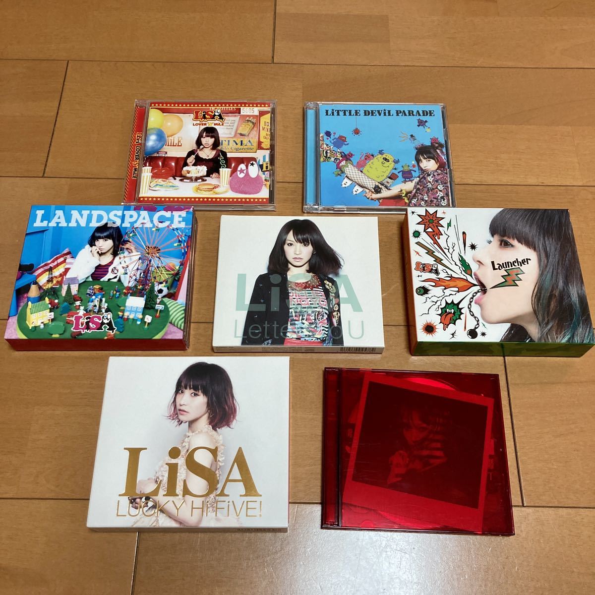 LiSA Letters to U LOVERSMiLE LANDSPACE Launcher LUCKY Hi FiVE LiTTLE ...