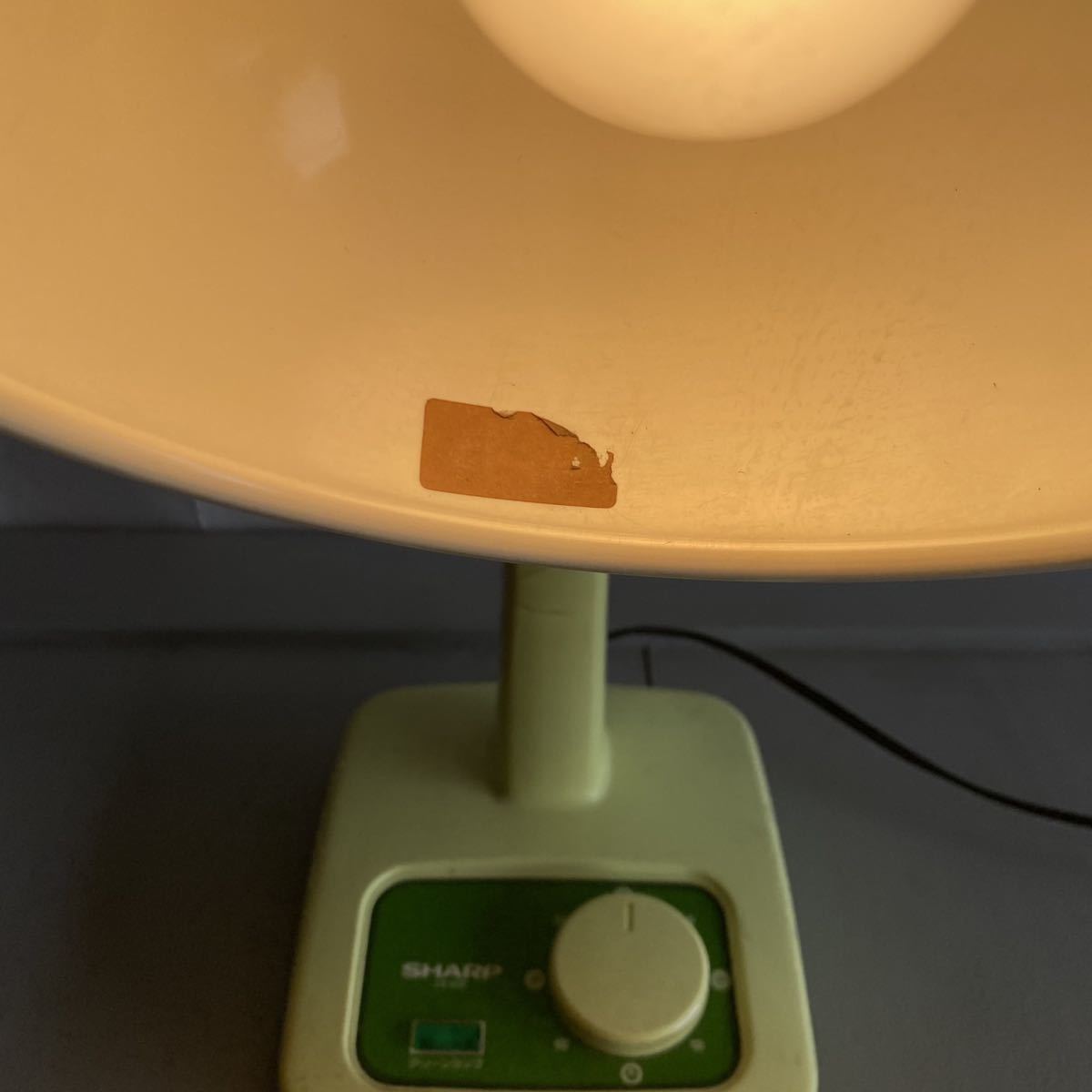〓SHARP LS-930 80年代シャープ製白熱灯テーブルライト 電気スタンド 昭和レトロポップ 照明器具 卓上 アンティーク デスク(ポット)｜売買されたオークション情報、yahooの商品 ...