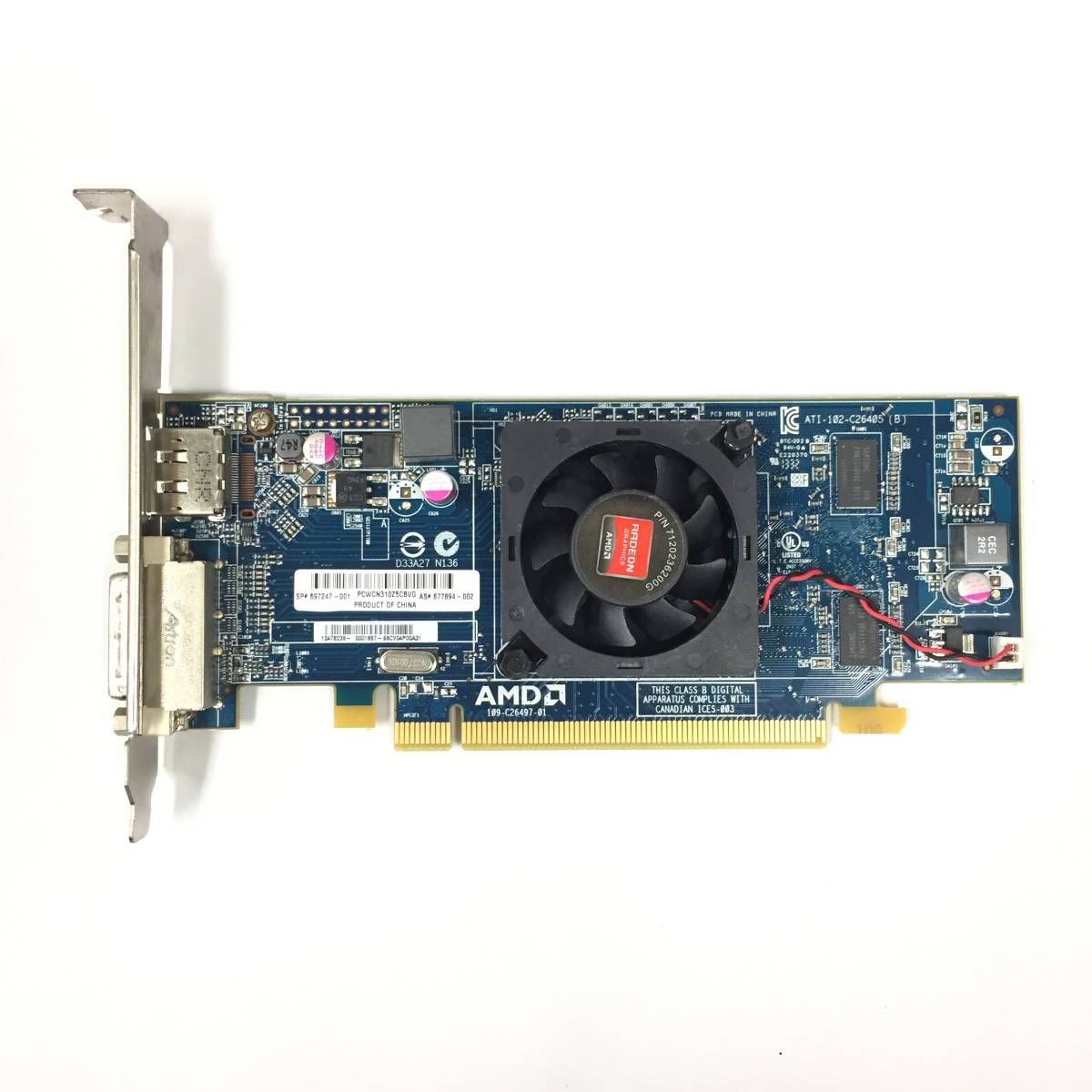 M2117-F-36-③ AMD Radeon HD 7450 DVI DisplayPort 1GB 677894-002 1点(PCI ...