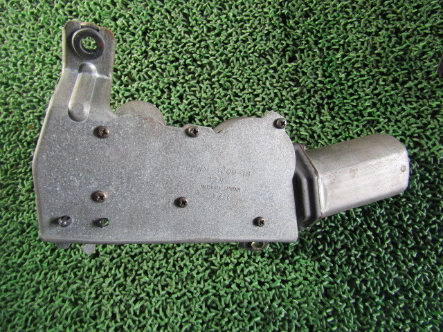 S14 シルビア 純正 後期 リアガラス リアウィンドウ ワイパーモーター リアガラスモール 付属品付き 品番 M213 AS2 DOT-20 ...