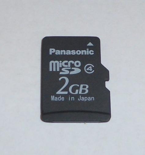 microSDカード 2GB Panasonic 日本製(2GB)｜売買されたオークション情報、yahooの商品情報をアーカイブ公開 - オークファン（aucfan.com）