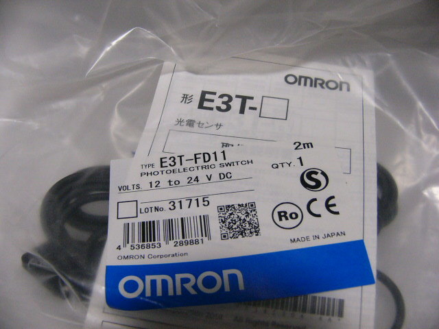 OMRON E3T-FD11 2m アンプ内蔵形光電センサ 拡散反射形 複数有(電材、配電用品)｜売買されたオークション情報、yahooの商品 ...