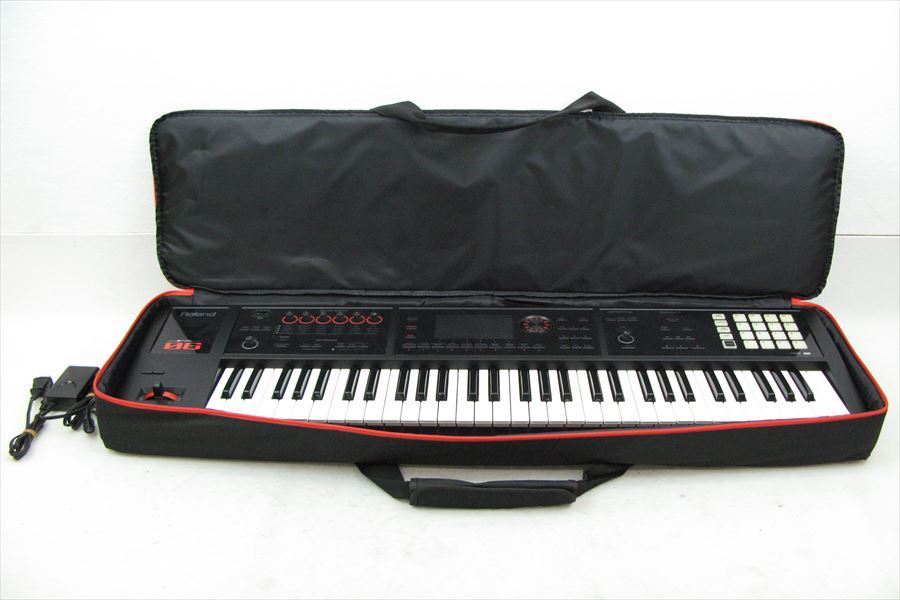 Roland ローランド FA06 シンセサイザーソフトケース付き 現状品 210405A1058(ローランド)｜売買されたオークション情報 ...