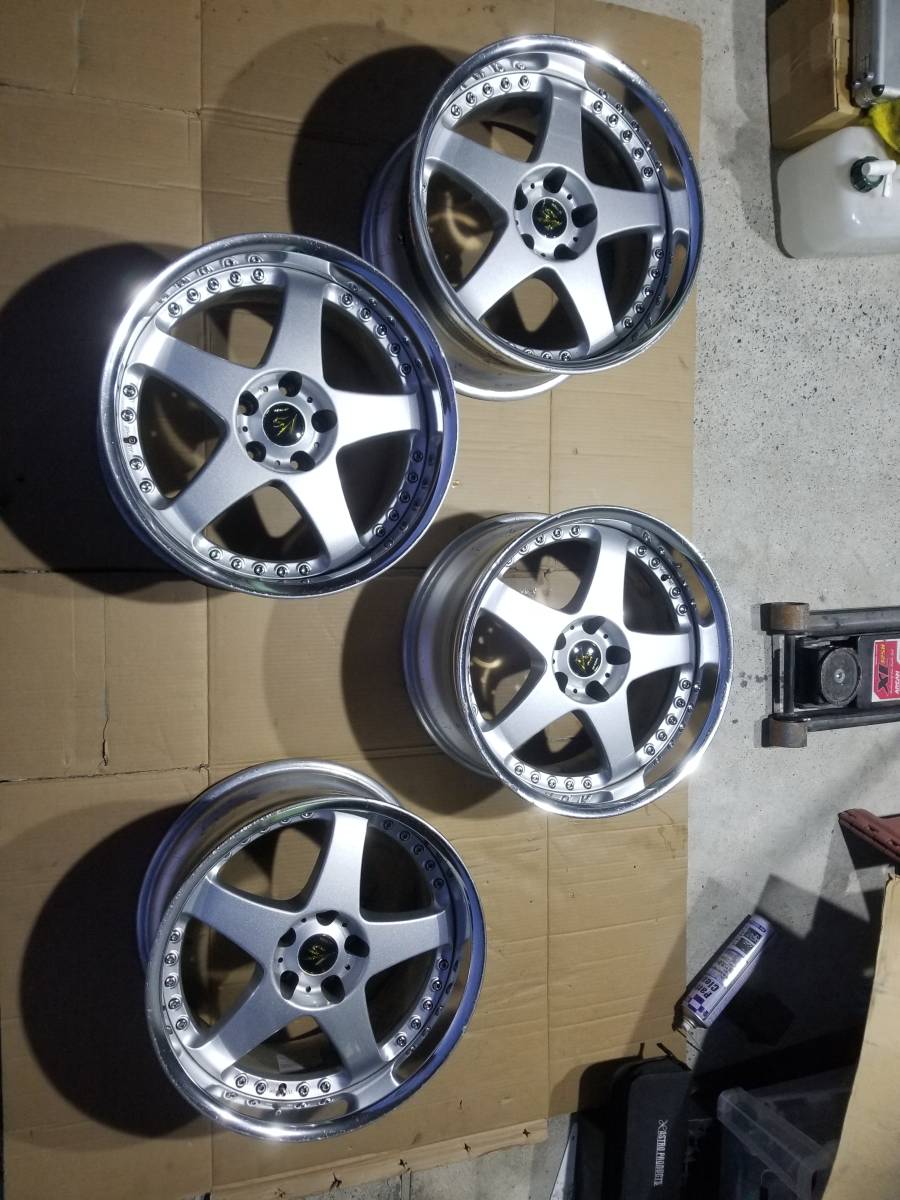 work VS-ZF 18インチ 9.5J+15(5穴)｜売買されたオークション情報、yahooの商品情報をアーカイブ公開 - オークファン ...