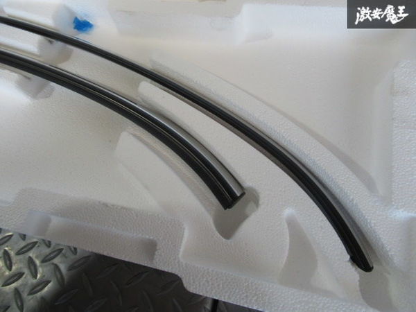 BMW 純正 MINI ミニクーパー F56 3ドアハッチバック ウエストライン 水切りモール メッキモール 1台分 51135A0B944 ...