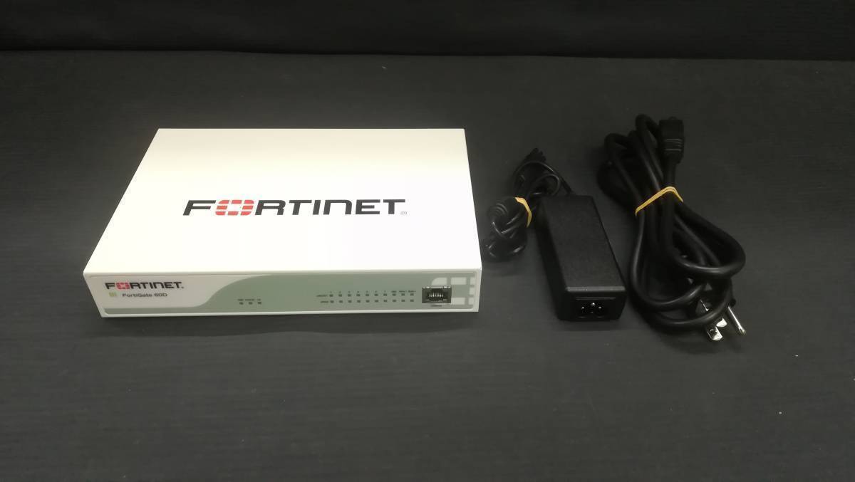 FORTINET FortiGate-60D FG-60D ファイアウォール/(ルーター)｜売買されたオークション情報、yahooの商品情報を ...