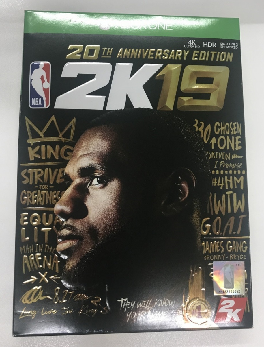 1円スタート PS4 海外版ソフト NBA 2K19 20TH ANNIVERSARY EDITION(PS4ソフト)｜売買されたオークション情報、yahooの商品情報をアーカイブ公開 ...