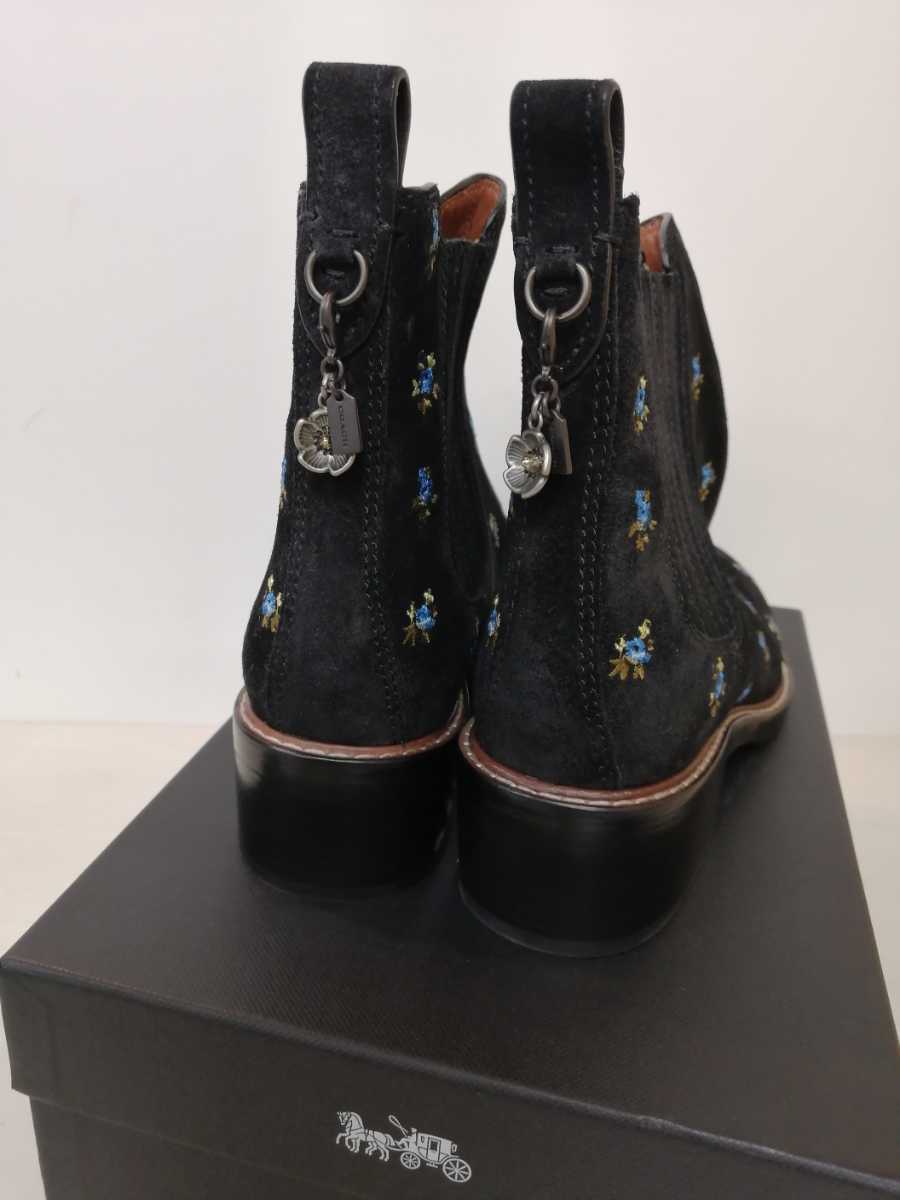 COACH コーチ BOWERY BOOTIE スエード 刺繍(24.0cm)｜売買されたオークション情報、yahooの商品情報をアーカイブ ...