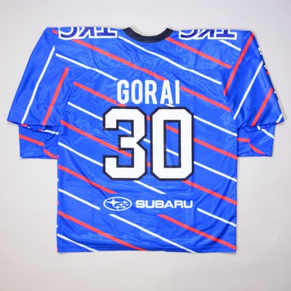 H.C.栃木日光アイスバックス #30 牛来 拓都 2020-21 実使用 TERADA.NIK30周年記念マッチデー限定ユニフォーム(アイス ...