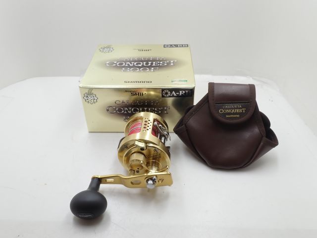 SHIMANO シマノ リール CALCUTTA CONQUEST 800F 元箱付き 60E0C-11(シマノ)｜売買されたオークション情報 ...