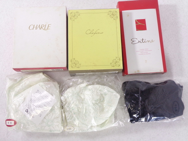 28 シャルレ CHARLE ブラジャー サイズ B85/C65/E70 色々まとめて3点(その他)｜売買されたオークション情報、yahooの商品情報をアーカイブ公開 - オークファン ...
