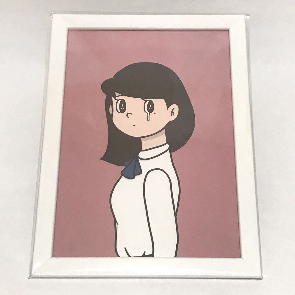 初期 ハシヅメユウヤ eyewater デジタルプリント ポスター フレーム込 橋爪悠也 村上隆 奈良美智 ロッカクアヤコ KYNE ...